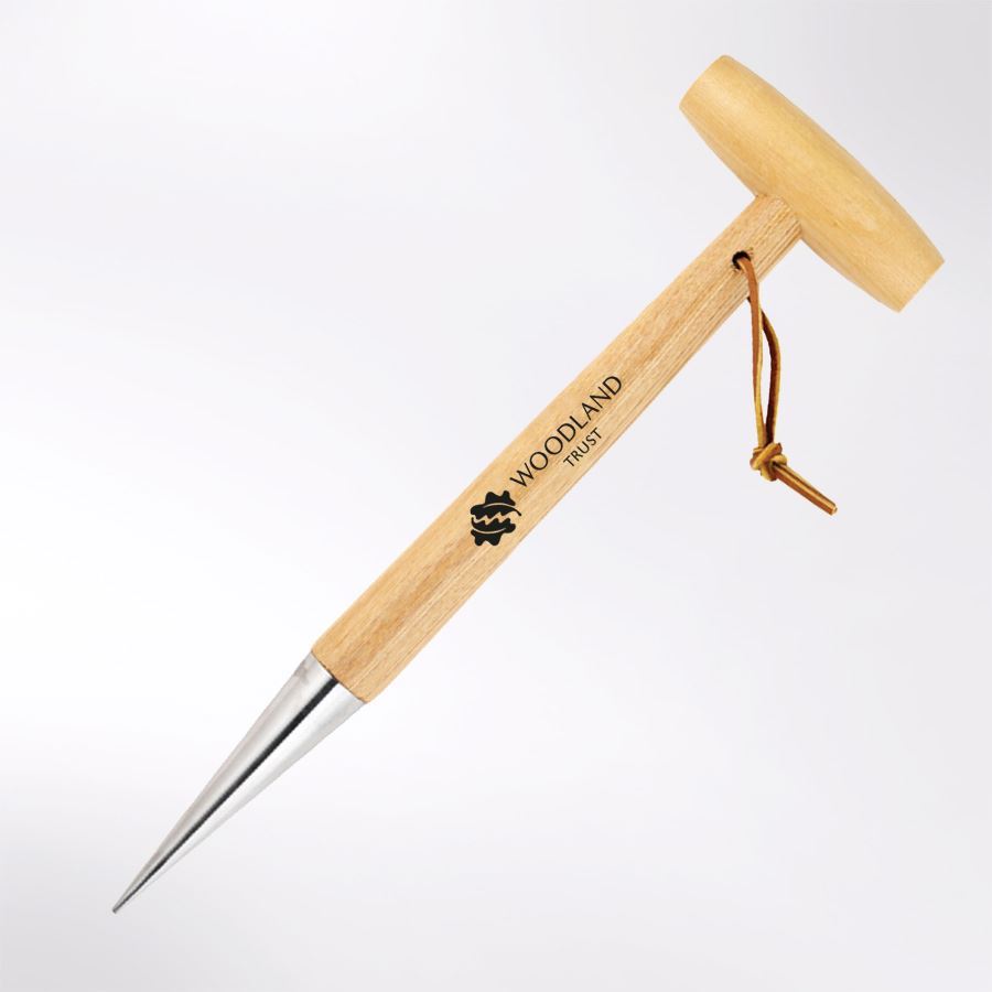 Wood & Stainless Steel Garden Dibber | Woodland Trust Shop