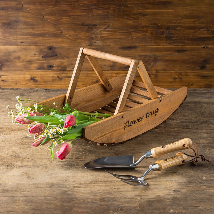 Wooden Garden Trug for Flowers & Veg | Woodland Trust Shop